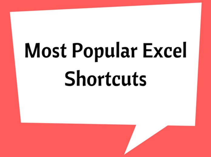Most Popular Excel Shortcuts - Sheetzoom Learn Excel